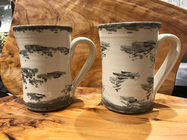 Birch Pottery Mug - Three Bears Gift Shop